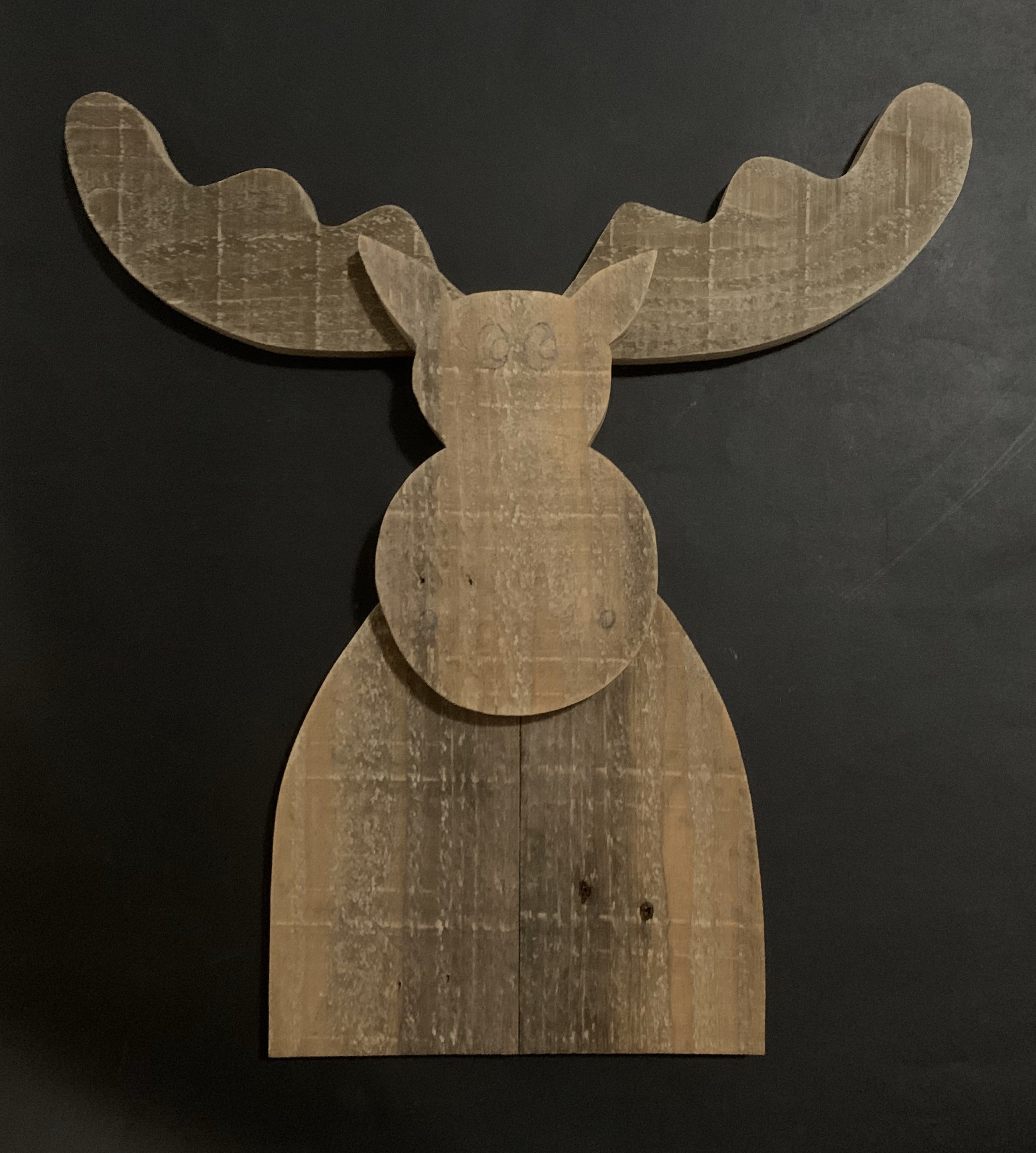 Primitive Rustic Wooden Moose - Etsy