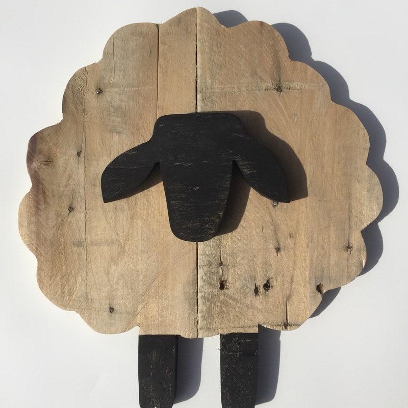Wooden Sheep - Etsy
