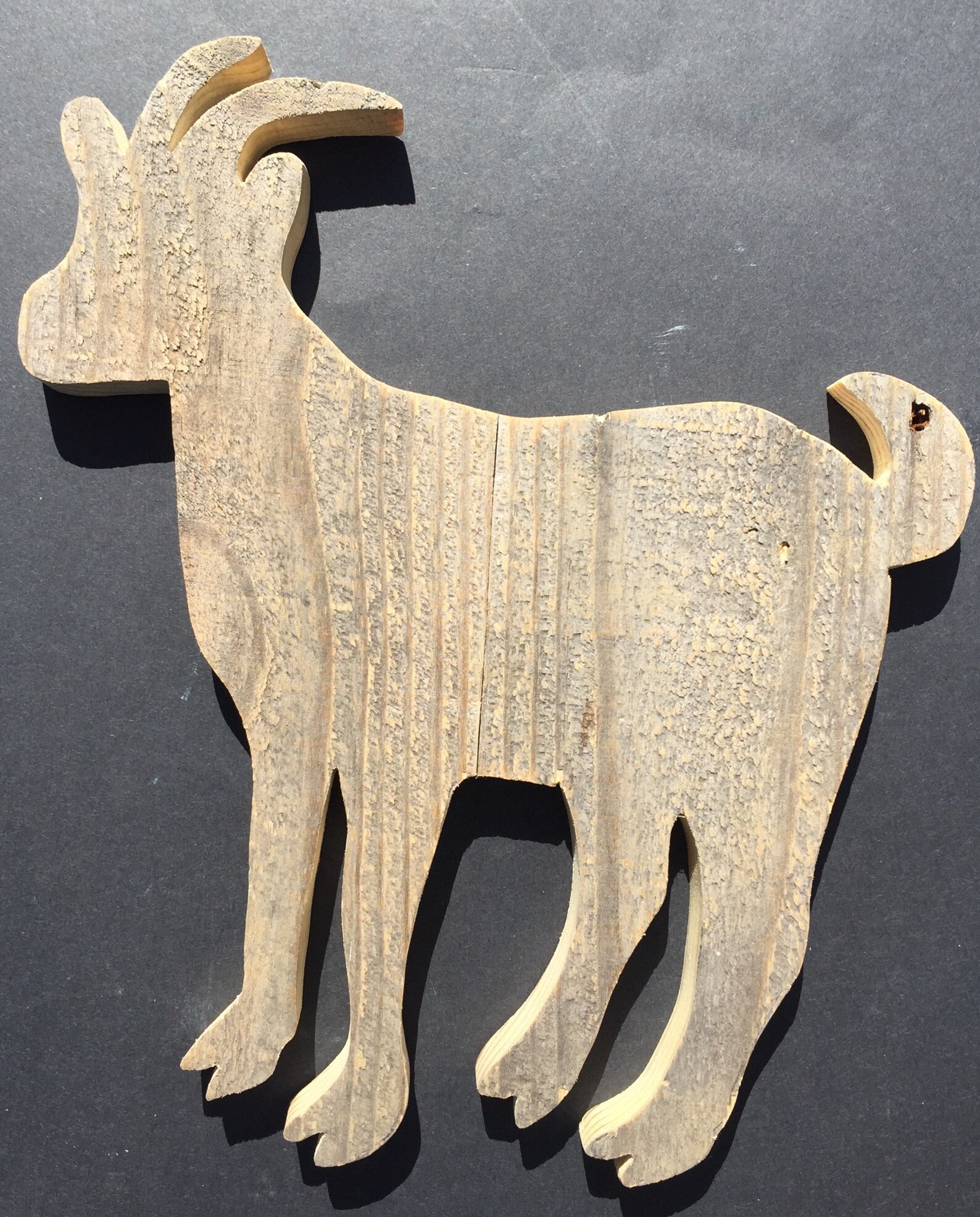 Wooden Goat Goat Rustic Goat Goat Cutout Farm Animal | Etsy