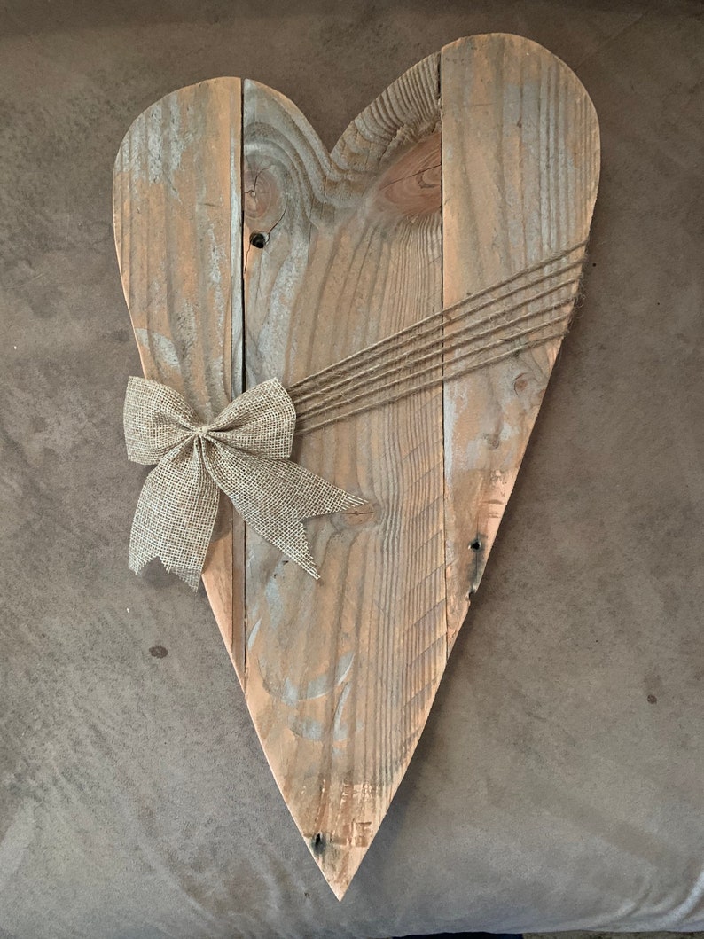 Primitive Heart Rustic Heart Wooden Heart Heart Love - Etsy