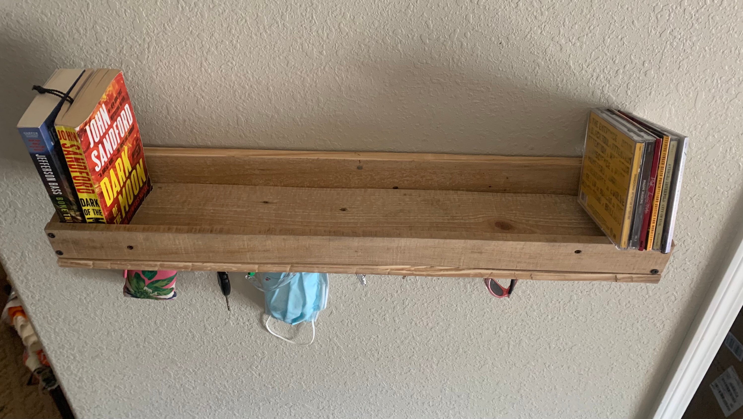 Keys/coat rack with shelf key rack coat rack key rack with | Etsy