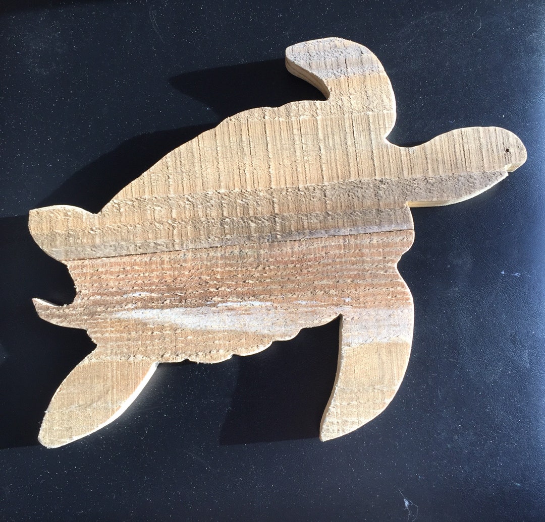 Rustic Wooden Turtle, Wooden Turtle, Rustic Turtle, Nautical, Ocean ...