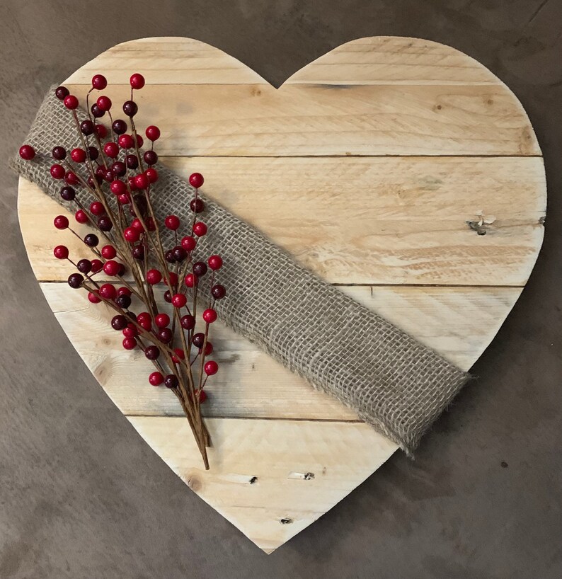 Rustic Wooden Heart, Rustic Heart, Painted Heart, Wooden Heart, Wooden ...