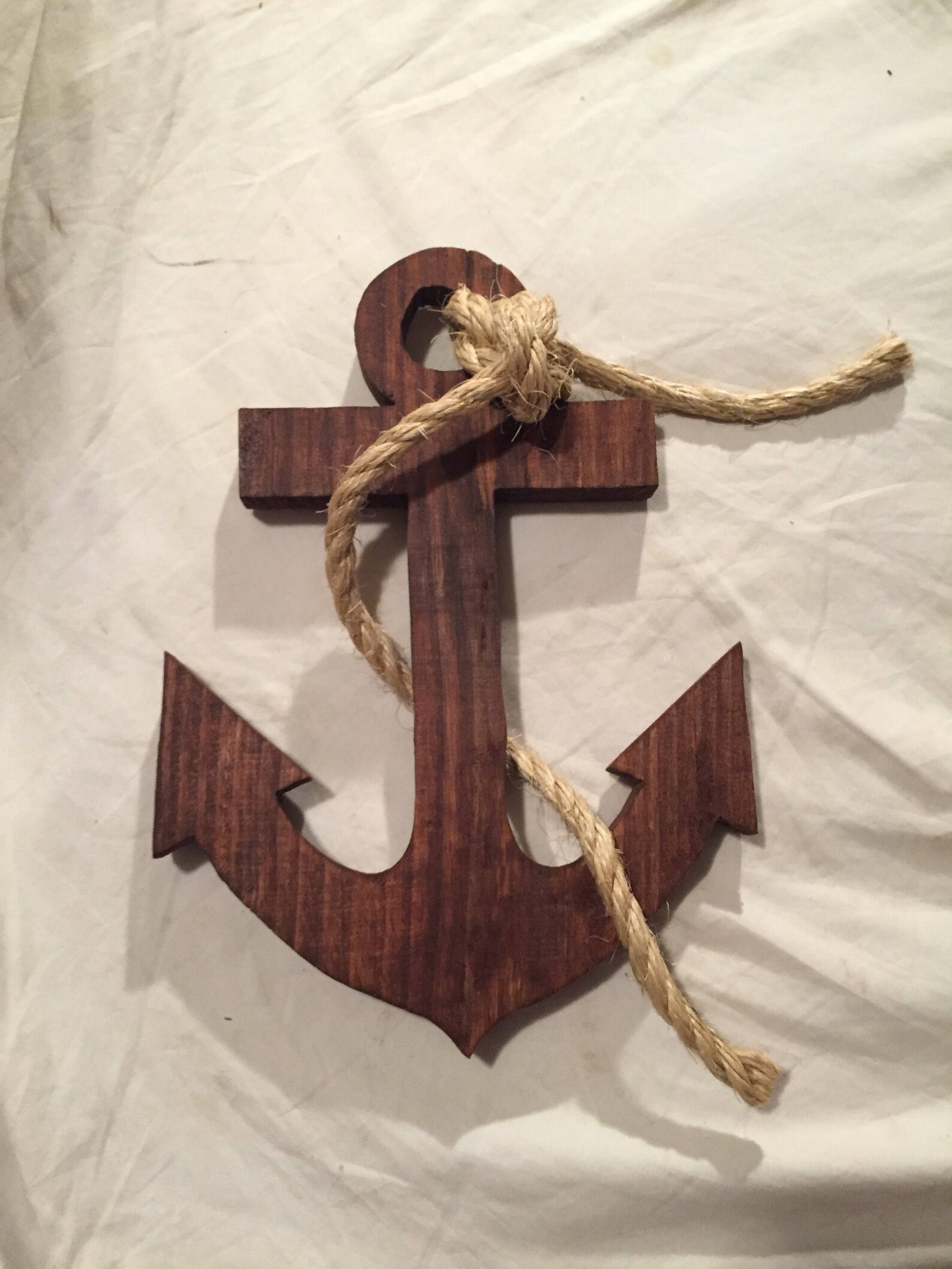 Wooden anchor anchor navy nautical nautical decor coastal | Etsy