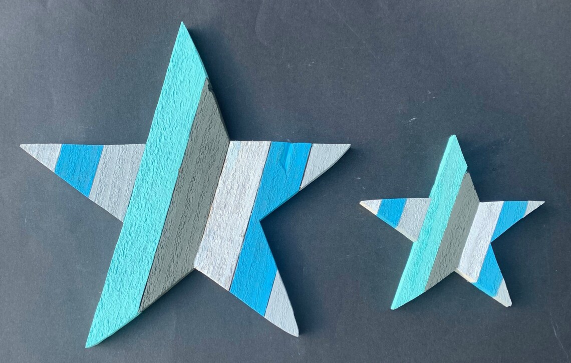 Rustic Wooden Star Wooden Star Rustic Star Star Wooden - Etsy