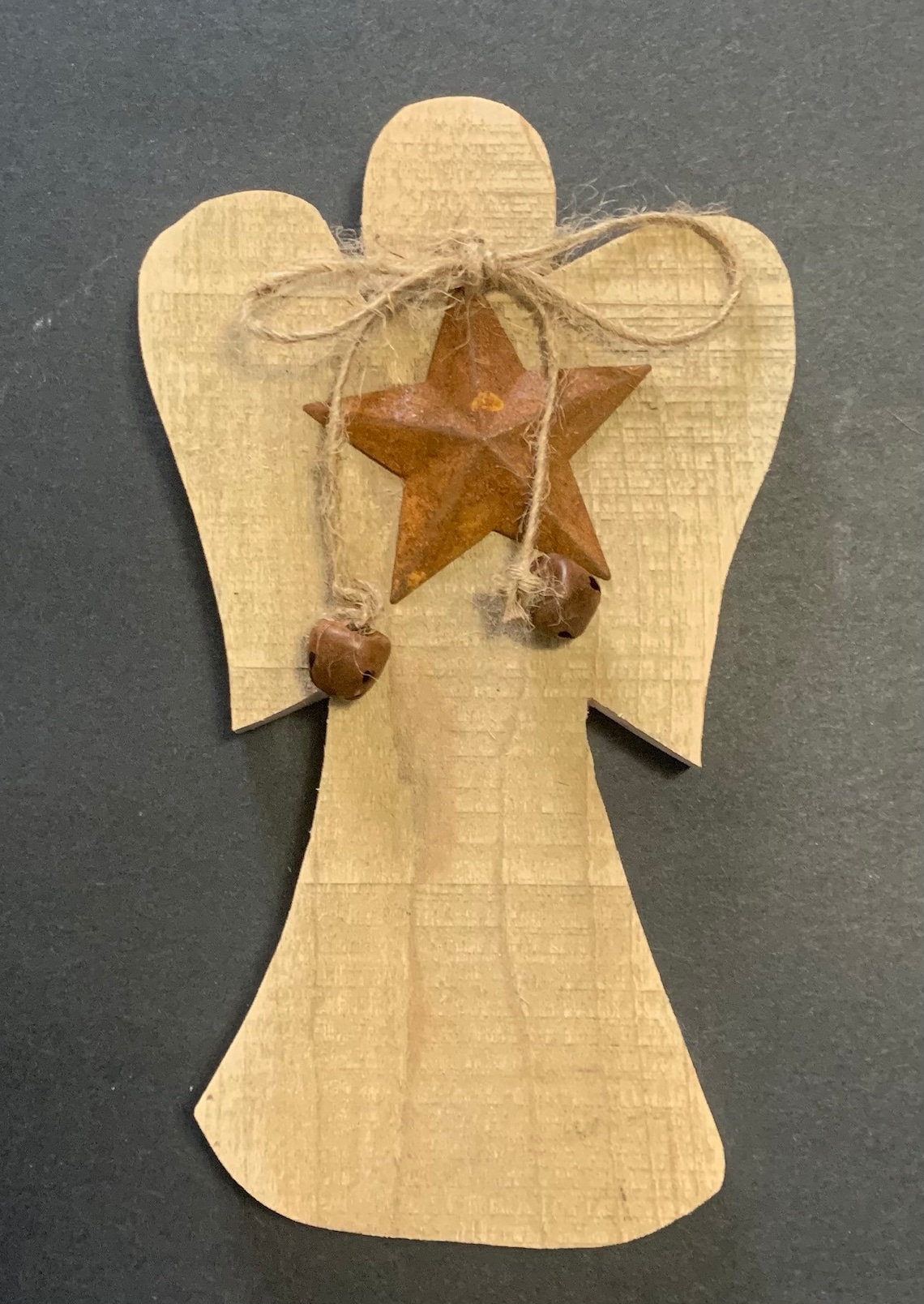 Primitive Angel Wooden Angel Angel Rustic Angel Hanging - Etsy