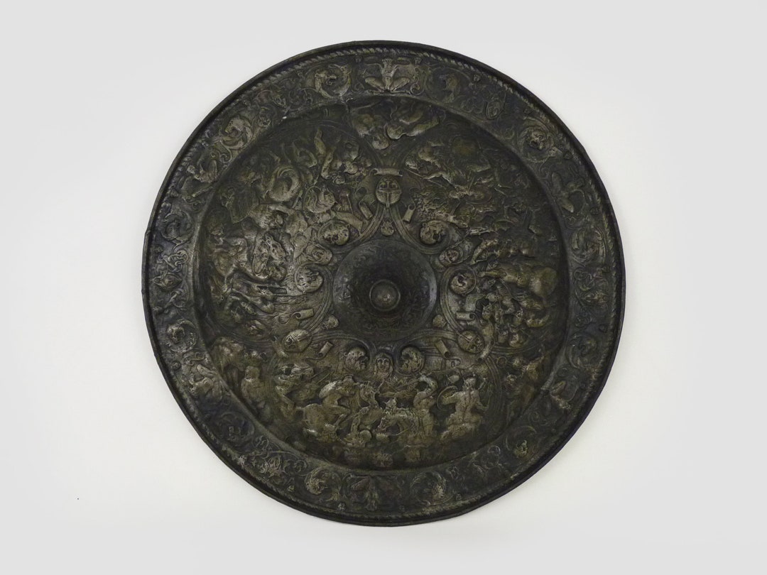 Exceptional rondache or Shield in Embossed - Etsy