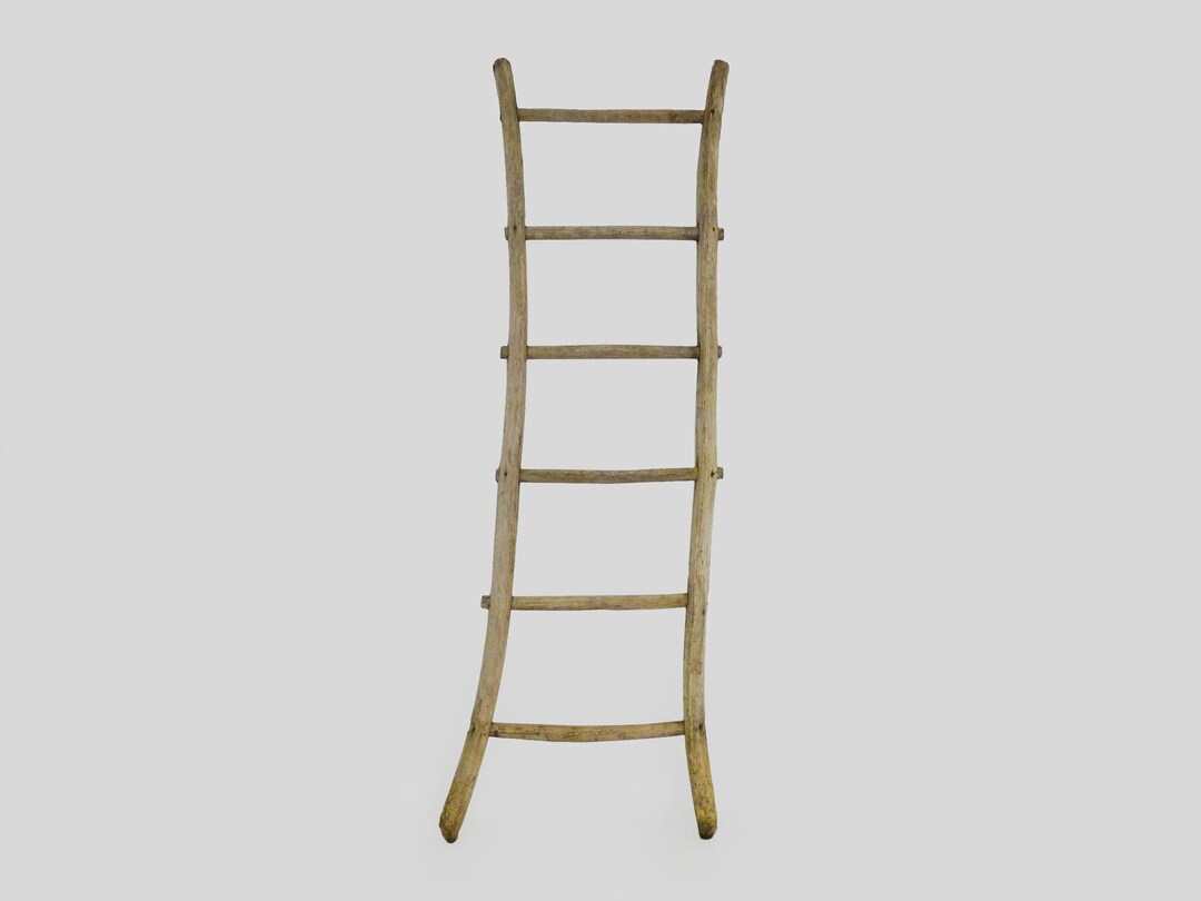 Old Vintage Wooden Barn Ladder, 1950s - Etsy