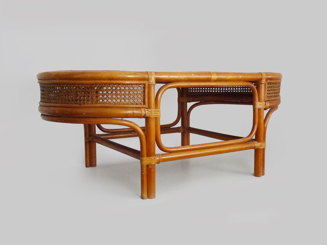 Rattan and Wicker Coffee Table, Rattan End Table, Rattan Coffee Table ...