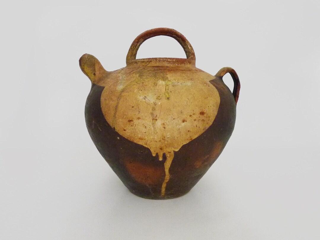 Old Goat, Jug, Gargoulette, Sandstone Water Pitcher. Nineteenth Century ...