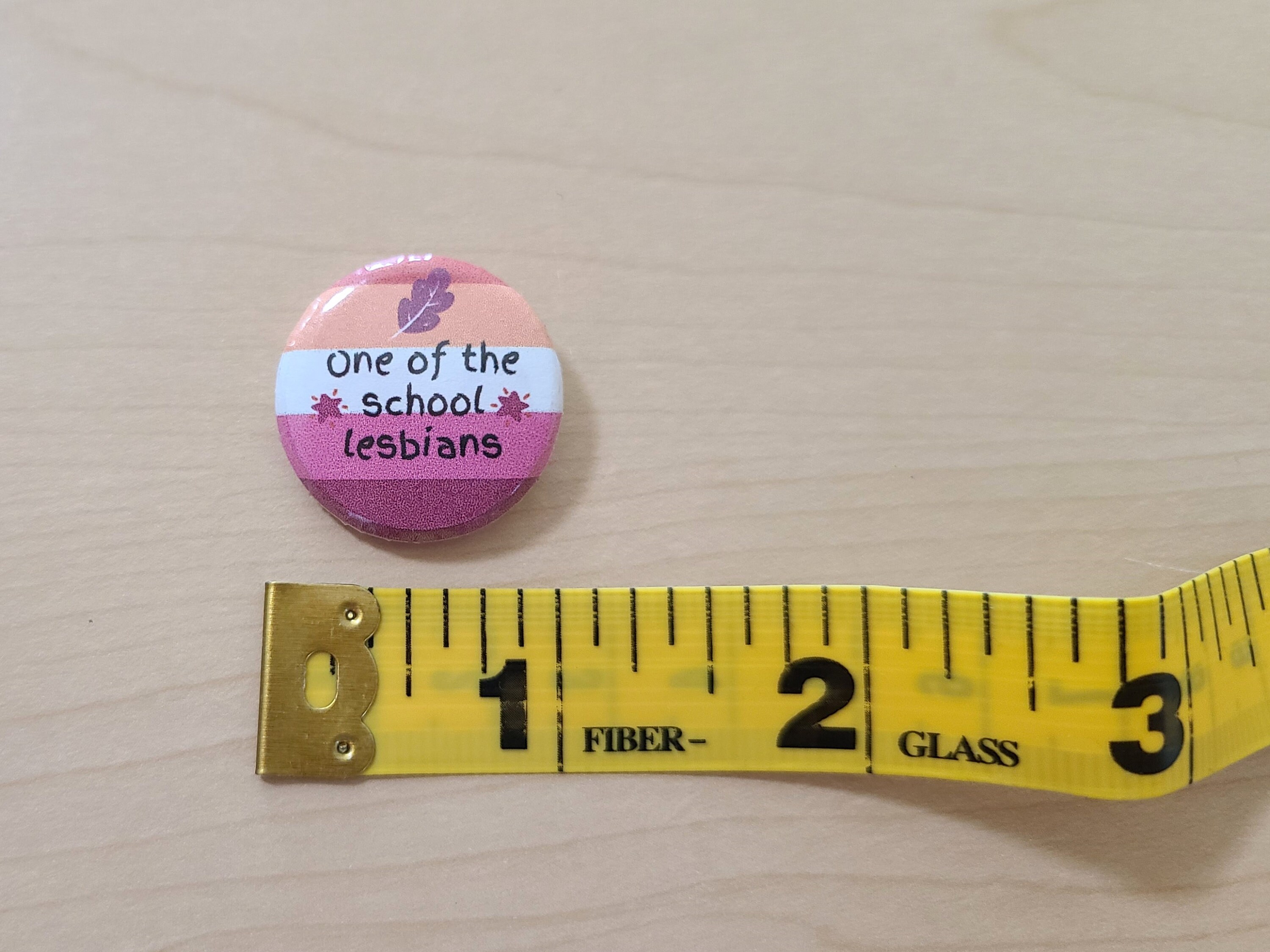 One of the School Lesbians 1 Inch Heartstopper-inspired Pinback Button - Etsy