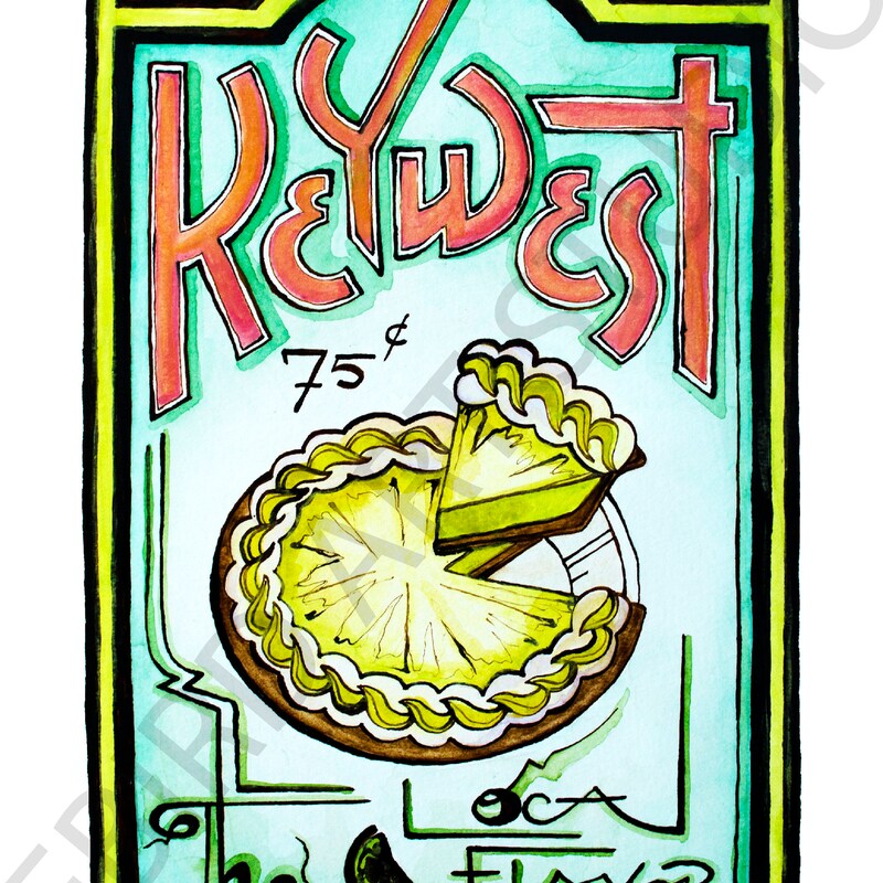 Key Lime Pie - Etsy UK