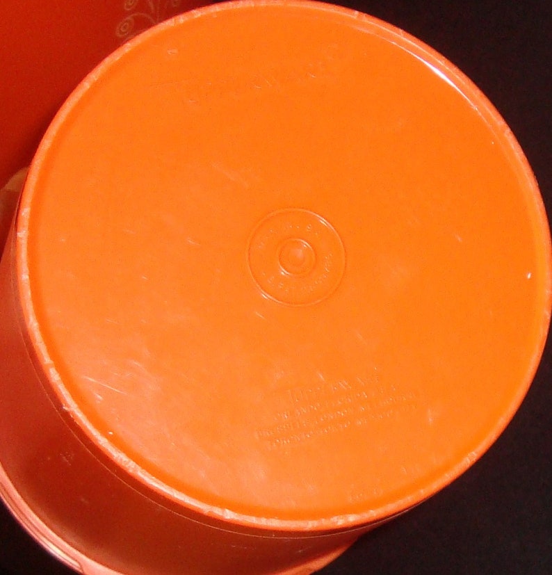 4 Vintage Orange Plastic Nesting Containers (USA) - Etsy