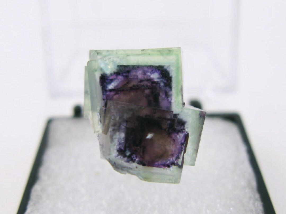 Fluorite- Yindu Mine, Inner Mongolia, China . Beautiful Green Purple ...