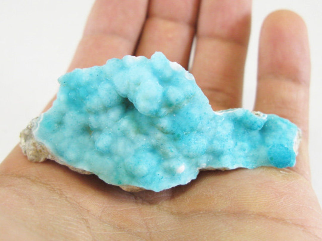 2.7 "Cristalli di emimorfite -Mfouati, Congo 42g Cluster di cristallo ...