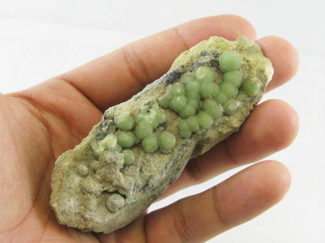 3.5 Wavellite 78g Arkansas Beautiful Natural Green Round Cluster of ...