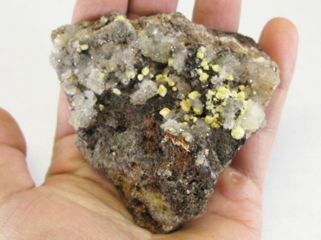 3.2" Hemimorphite Mimetite Crystals -mfouati, Congo 192g Natural White ...