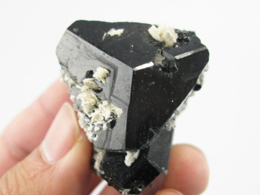 1.75" Schorl Tourmaline - Erongo Namibia- 75g Black Mineral Specimen ...