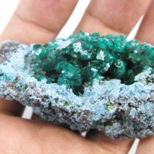 Blue Green Crystal - Etsy