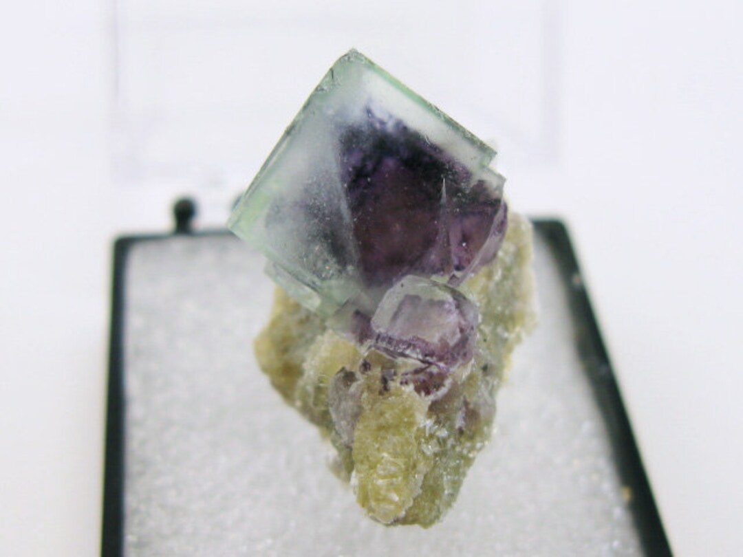 Fluorite- Yindu Mine, Inner Mongolia, China . Beautiful Green Purple ...
