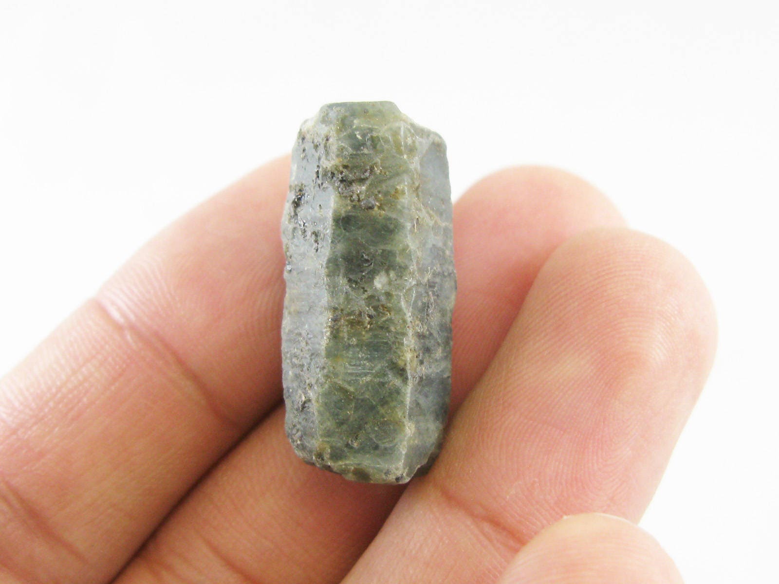 12g Sapphire Crystal Madagascar. Natural Hexagonal Blue - Etsy