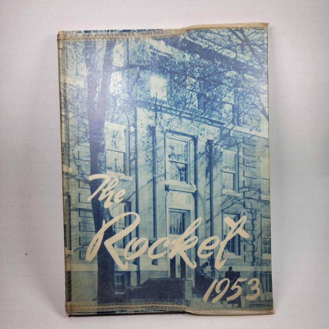 1953 the Rocket Yearbook Catholic High School Little Rock Arkansas ...