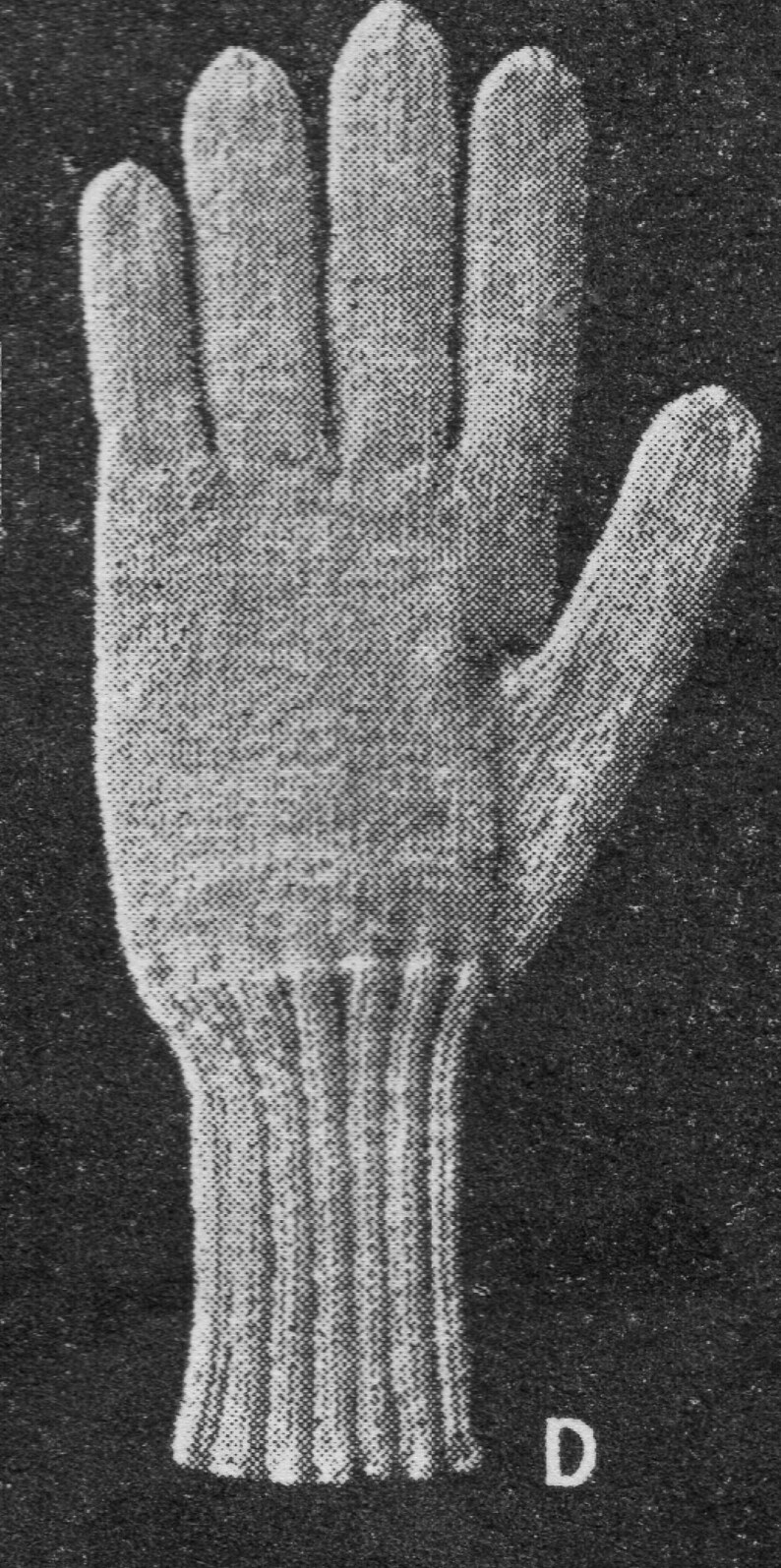 PDF Vintage Gloves Mittens Knitting Pattern WW1 Hundred Years | Etsy