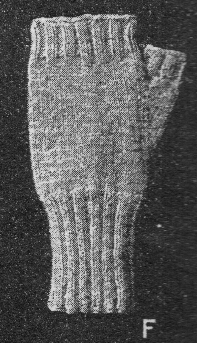 PDF Vintage Gloves Mittens Knitting Pattern WW1 Hundred Years | Etsy