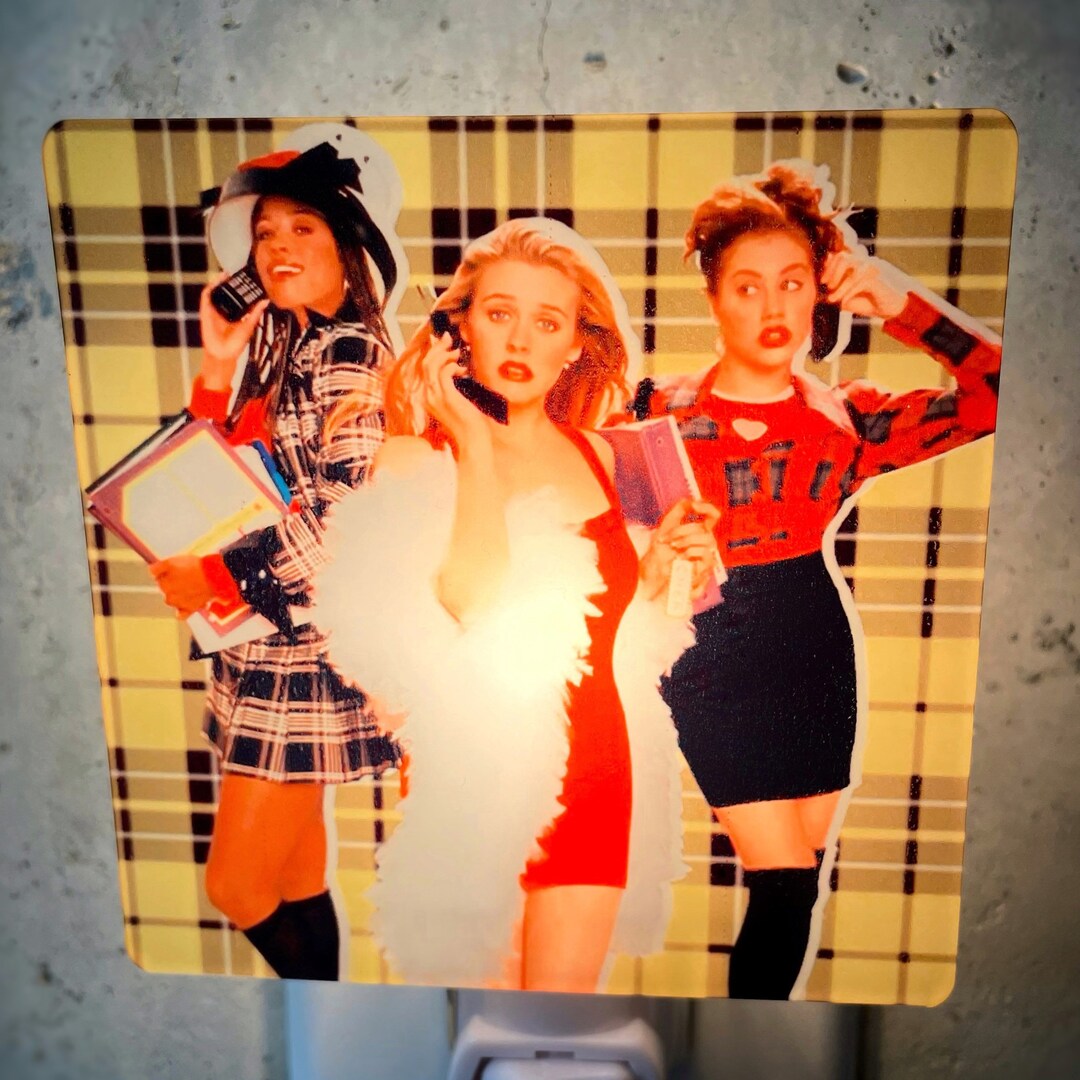 Clueless Night Light: 90s Retro Decor, Cher Horowitz Fan Gift - Etsy
