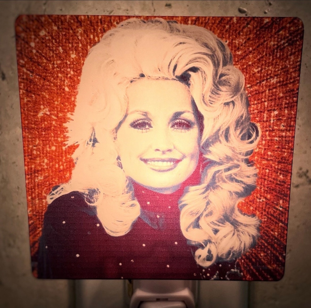 Dolly Parton Night Light: Retro Pop Culture Home Decor - Etsy