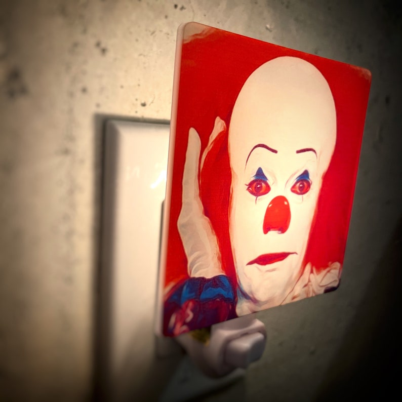 Pennywise IT Night Light Horror Christmas Gift Retro 80s Movie - Etsy ...