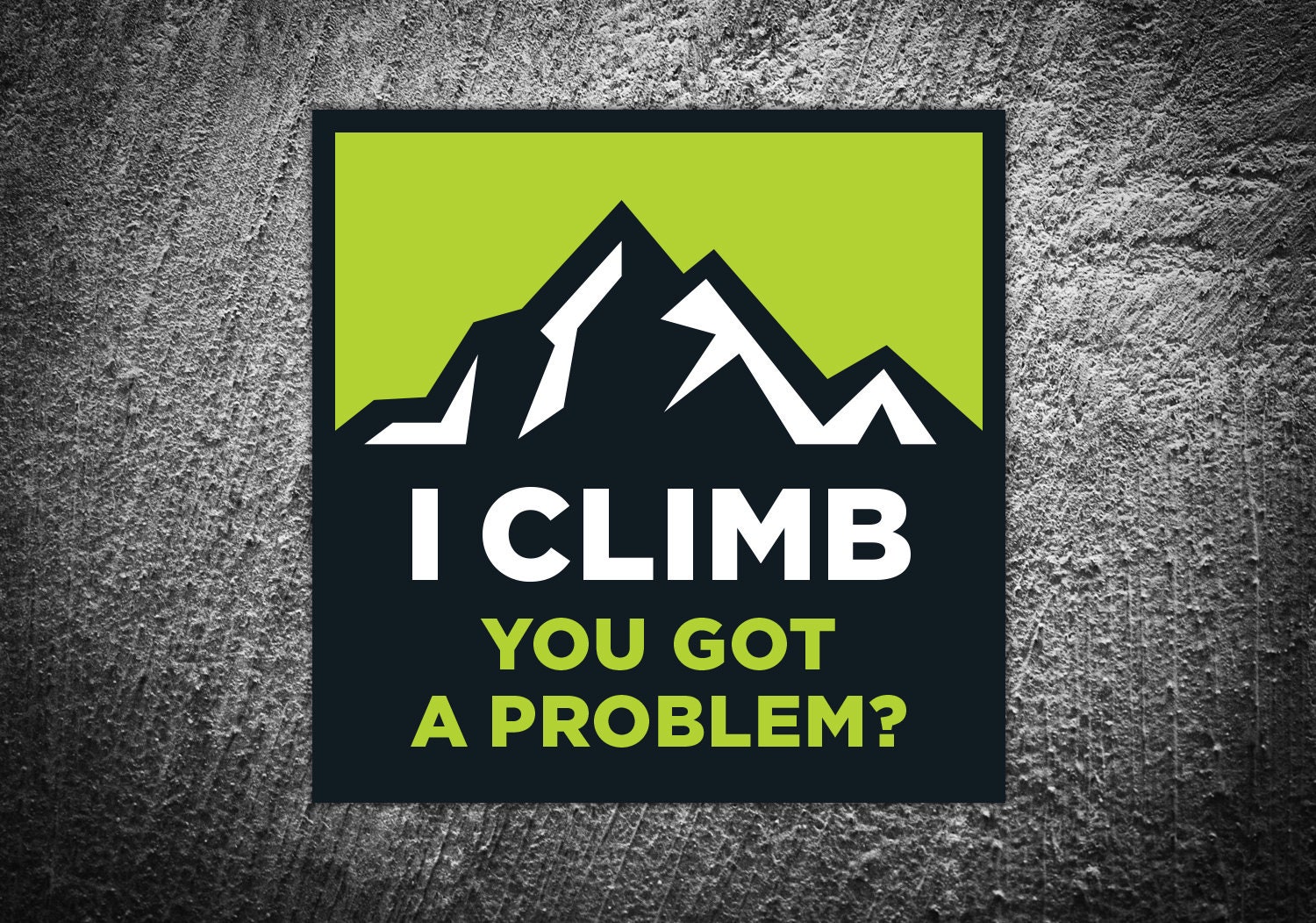 Rock Climbing rock climbing sticker outdoor gift rock | Etsy