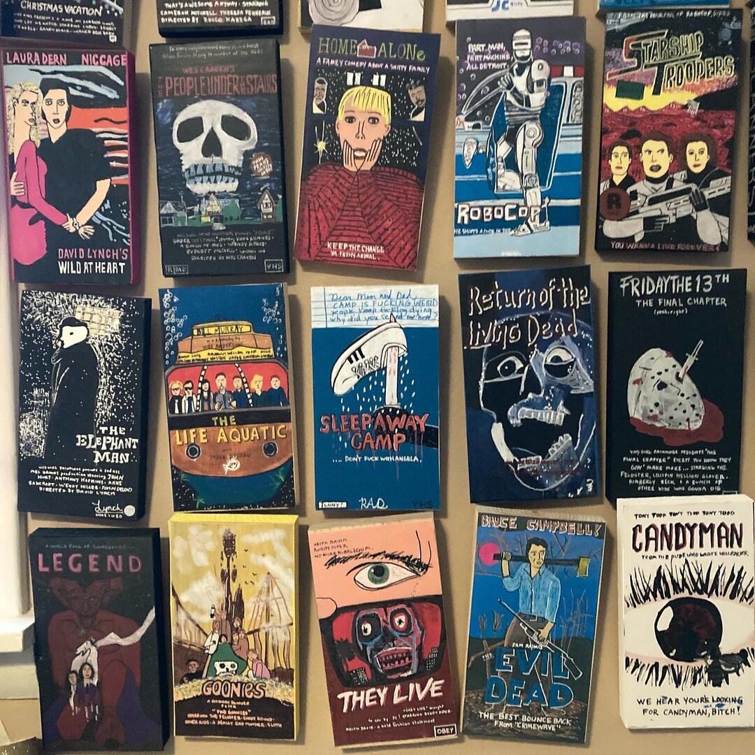 Custom VHS Painting - Etsy