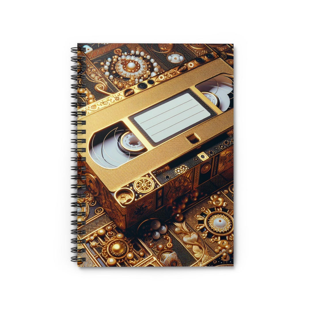 Posh VHS Spiral Notebook Ruled Line - Etsy