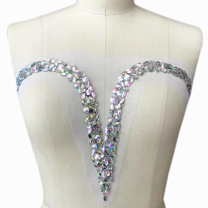 Neckline Applique - Etsy