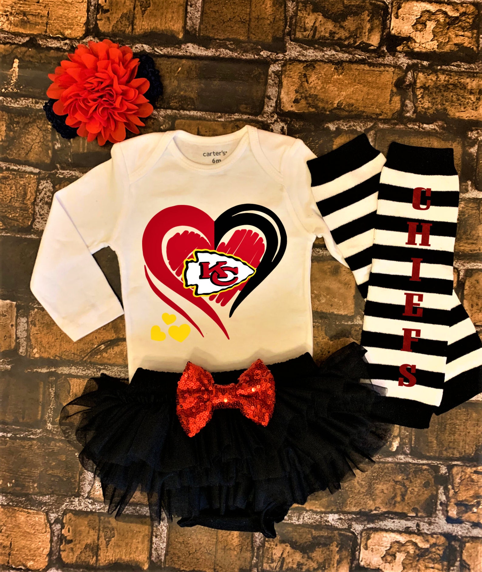 Baby Girl Chiefs Outfit at Corrina Davis blog