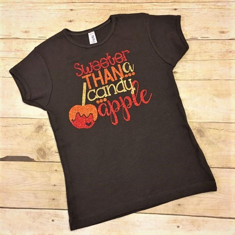 Thanksgiving Day Shirt Candy Apple Shirt Girls Thanksgiving - Etsy