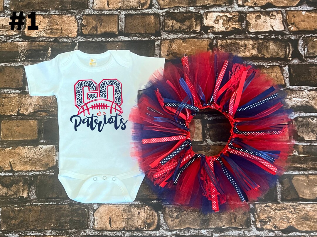 New England Patriots,patriots Baby Girl, Patriots Bodysuit, Infant Girl ...