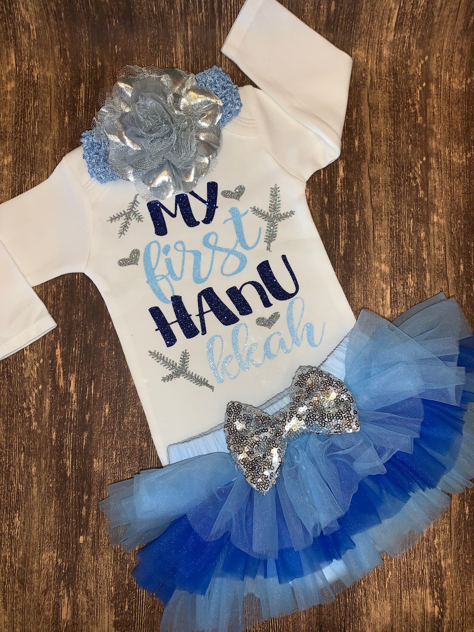 My First Hanukkah, Hanukkah Baby Outfit, Infant Hanukkah Bodysuit ...
