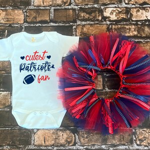 New England Patriots,patriots Baby Girl, Patriots Bodysuit, Infant Girl ...