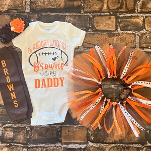 Browns Baby Outfit, Baby Girl Outfit, Browns Baby Shower, Browns Baby ...