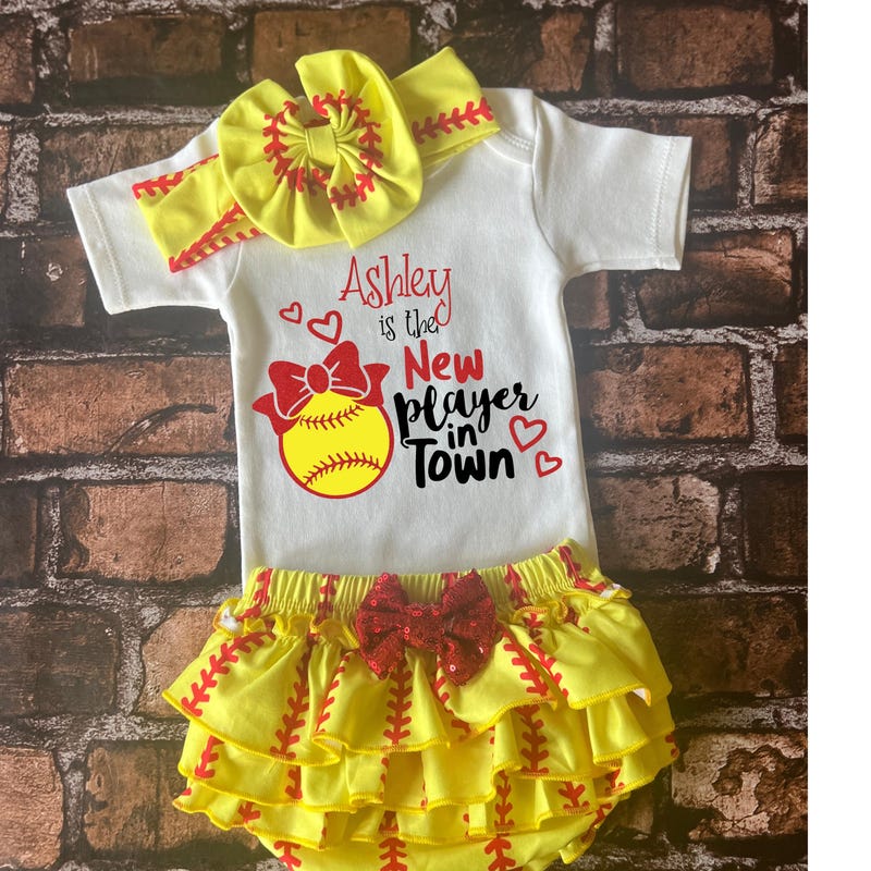 Softball Baby - Etsy