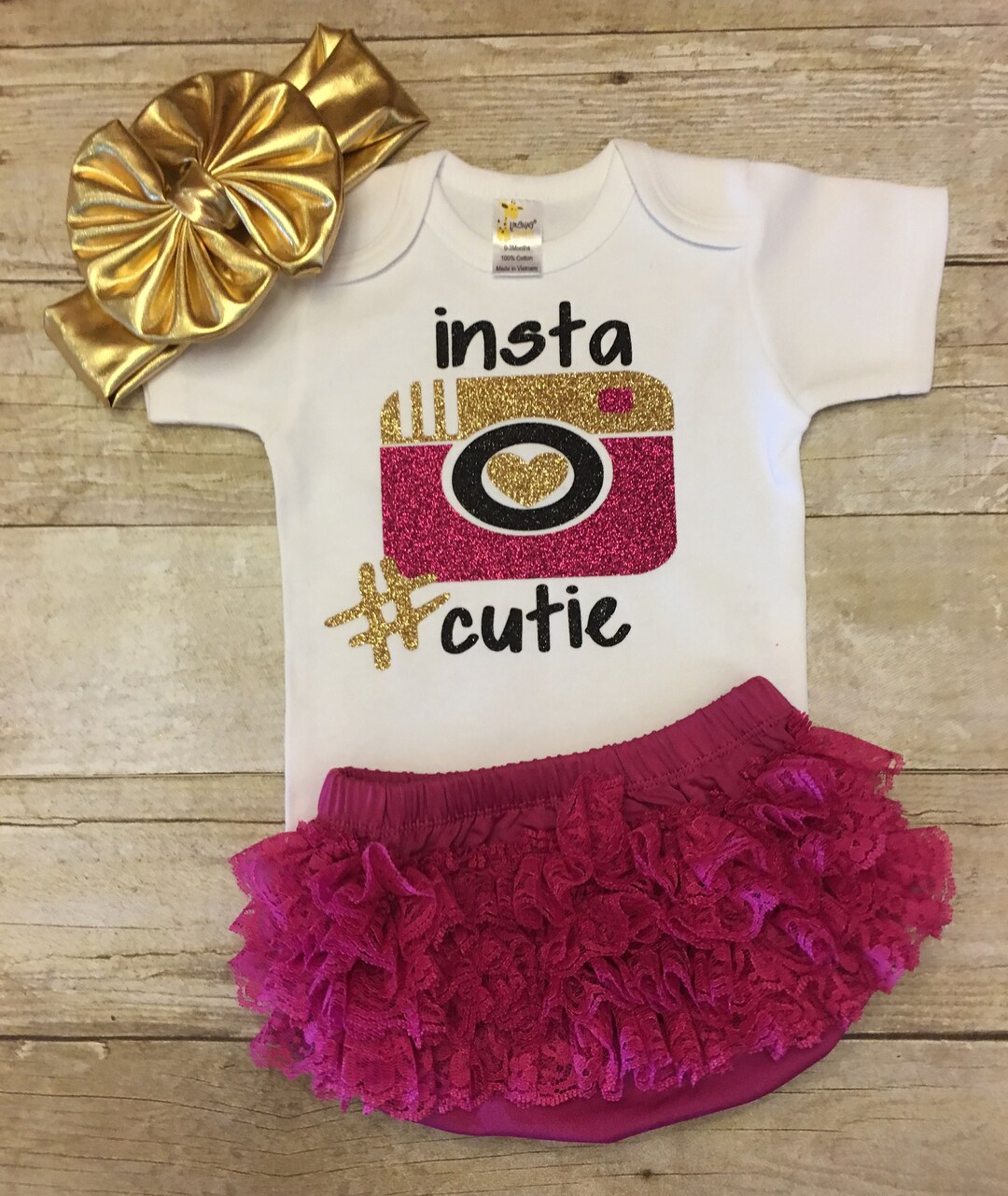 Instagram Baby, "insta Cutie", Cute Baby Shower Gift, New Arrival ...