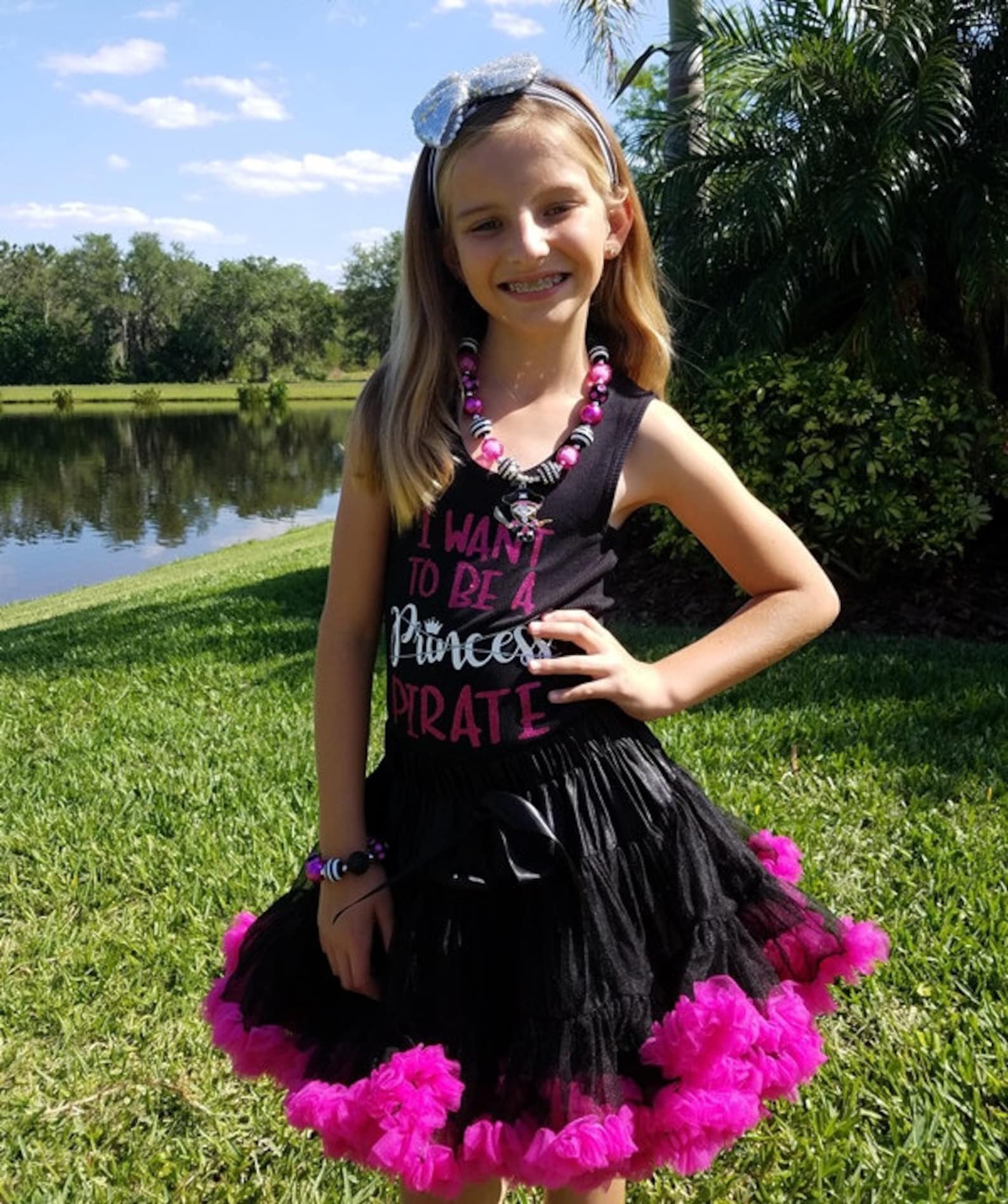 Gasparilla Outfit Pirate Outfit Girls Pirate Shirt Pirate - Etsy