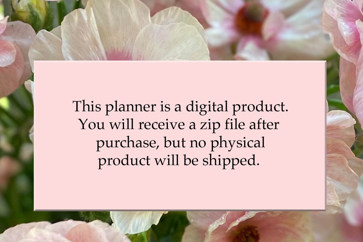 Flower Farmer Business Planner / Gardening Planner - Etsy
