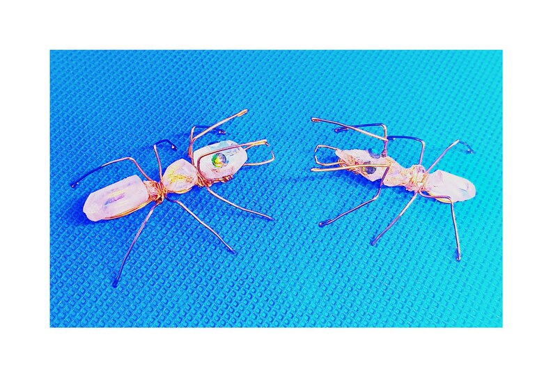 Quartz Crystal Ants - Etsy