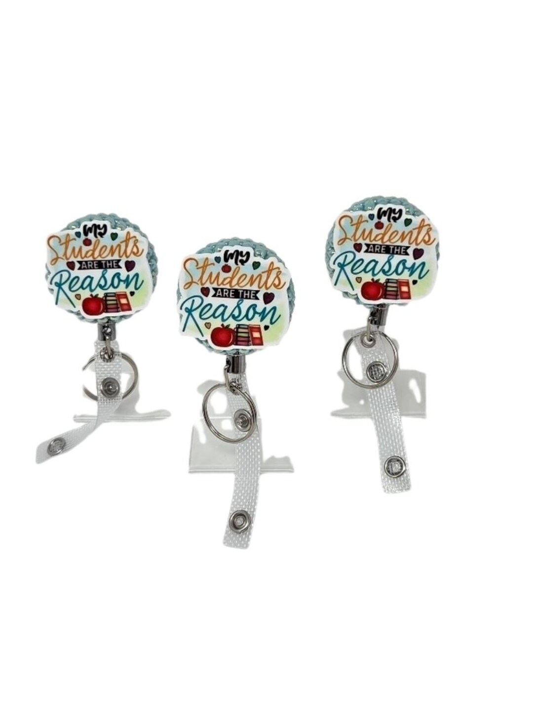 Retractable Badge Reels | Custom Retractable Badge Holder | TEACHER ...