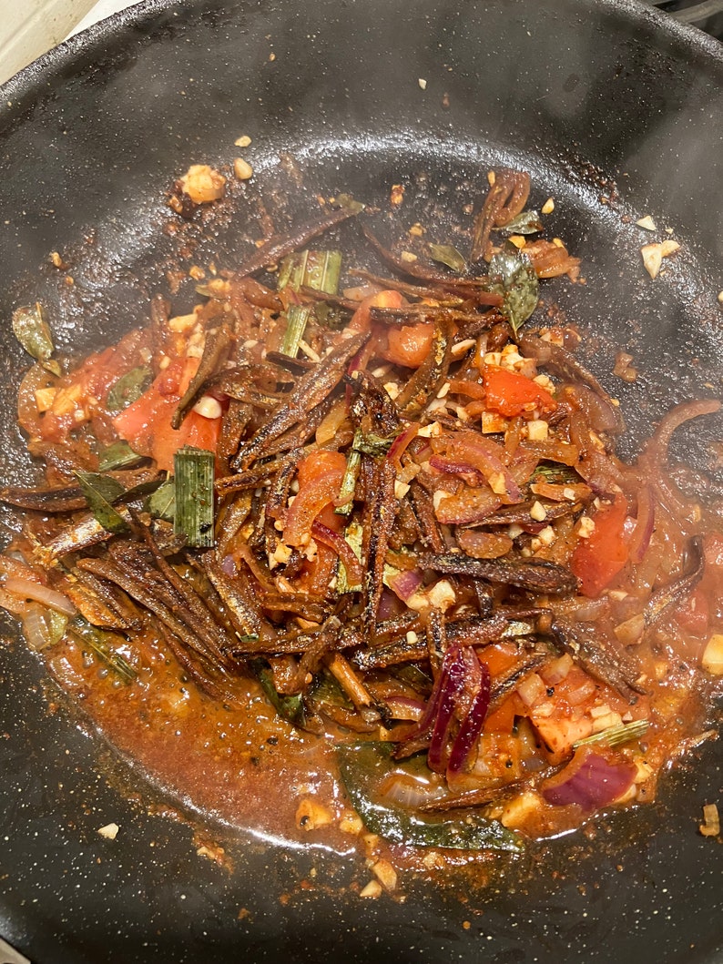 Sri Lankan Dried Sprats 400g | Salted Anchovy Dry Fish | Authentic ...