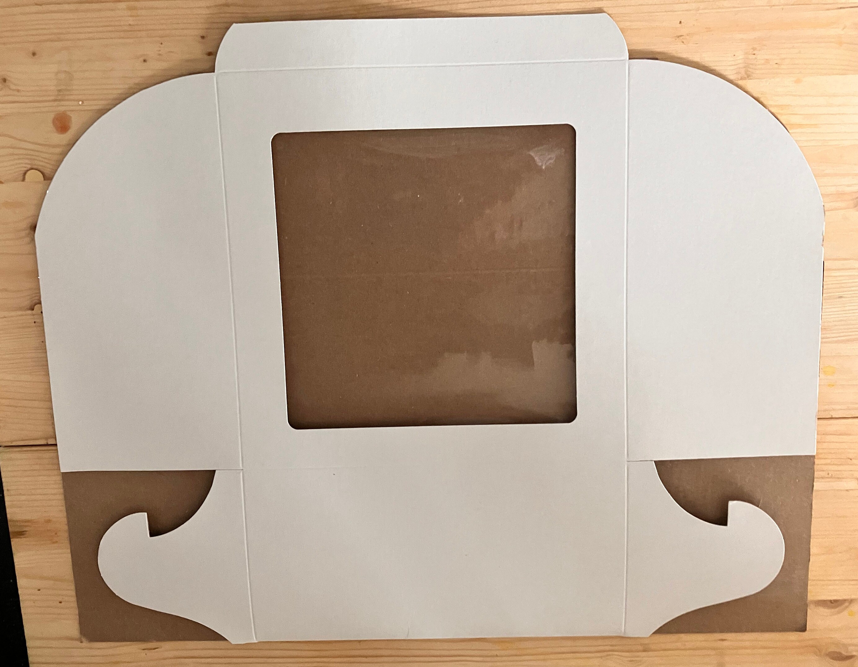 10-inch Window Cake Box 10x10x5 Inch PVC Window for Gifting Cakes, Bake ...