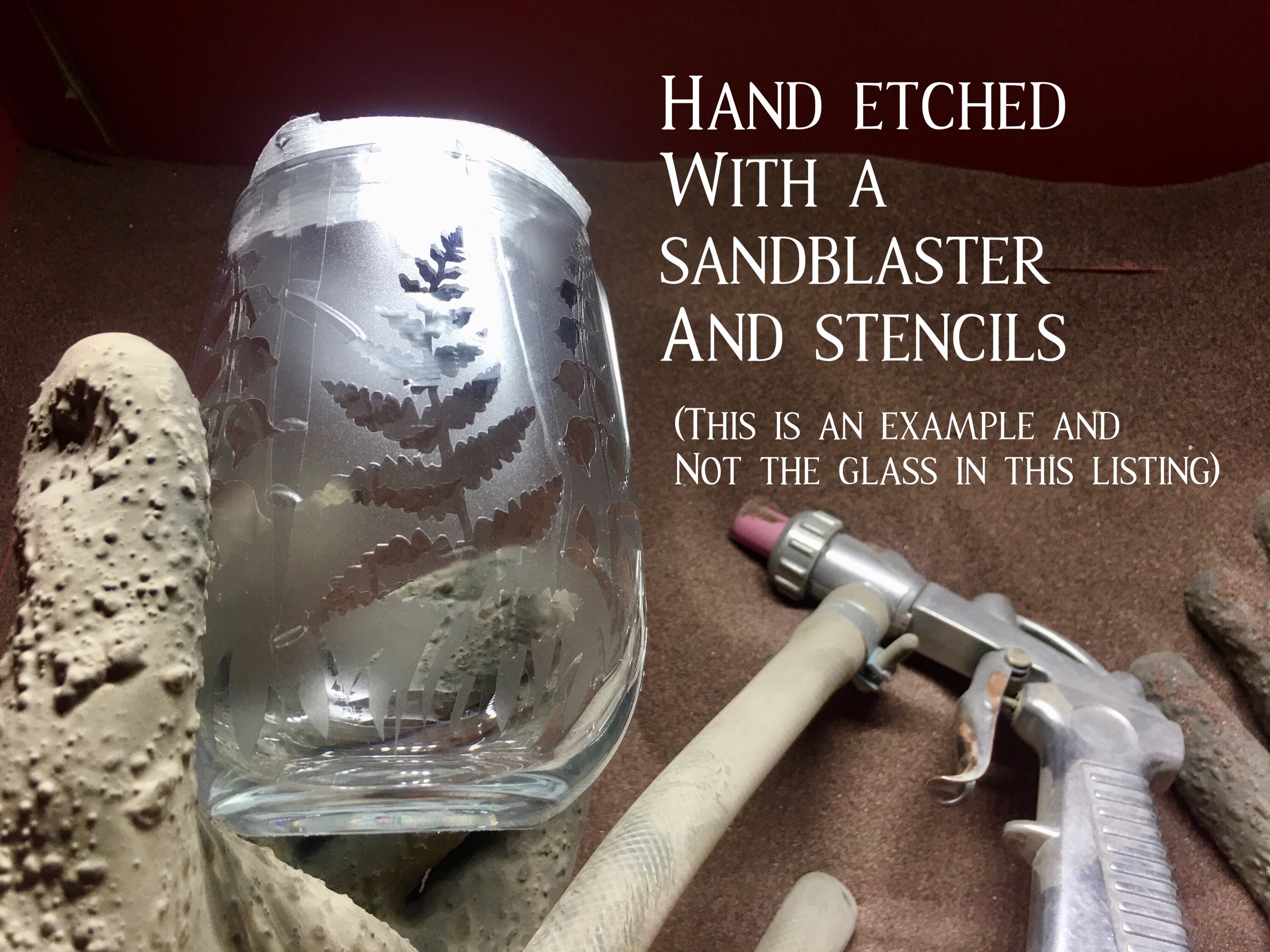 Ocean Life Etched Glasses, Marine Life Wine Glass, Coral Reef Glass ...